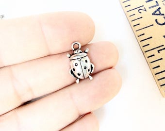 Ladybug charms | Etsy