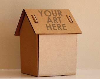 Cardboard house | Etsy