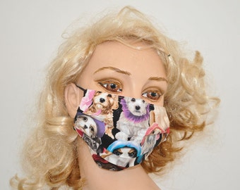 Designer Surgical Face Masks made from cotton by thefacemaskstore