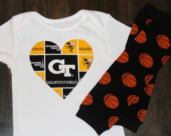 Georgia tech baby | Etsy