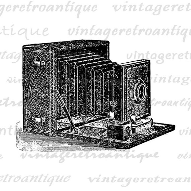 Digital Image Antique Camera Graphic by VintageRetroAntique