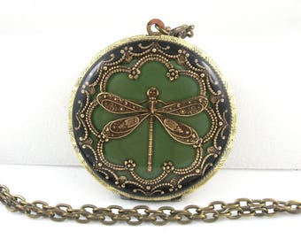 Silverbird Jewelry Handmade Resin Lockets by Silverbird1Jewelry