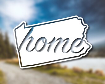Pennsylvania decal | Etsy