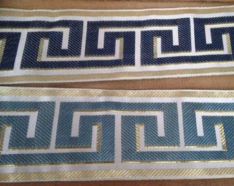 Greek key curtain | Etsy