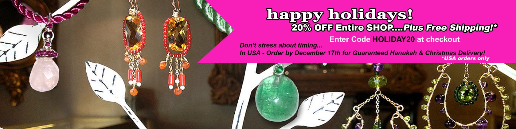 Unique Colorful Natural Gemstone Jewelry & by MyriamWhitneyJewelry