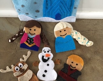 Frozen puppets | Etsy