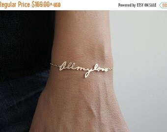 Unique signature bracelet related items | Etsy