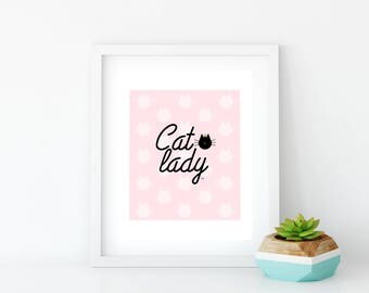 Crazy cat lady | Etsy