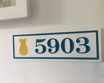 Beach house numbers | Etsy