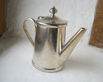 Silver coffee pot | Etsy