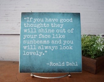 If you have good thoughts | Etsy