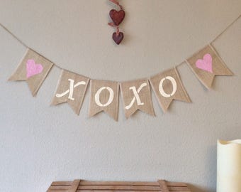 Burlap bunting | Etsy