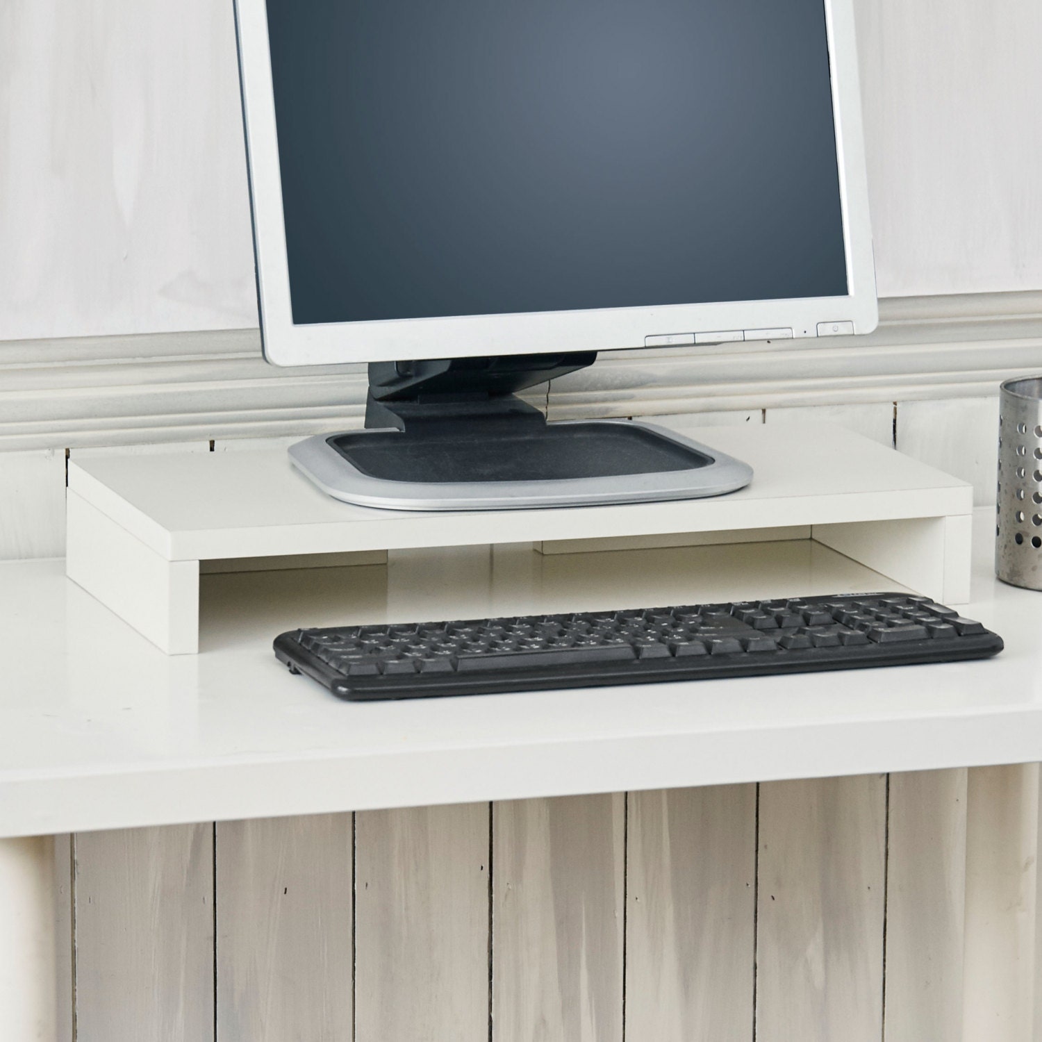 3 Tall x 20 Wide Simple Computer Monitor Stand