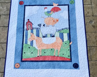 Farm play mat | Etsy
