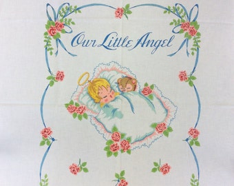 Angel bedspread | Etsy