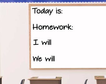 Today Is Vinyl Decal Classroom Vinyl Decal School Elementary