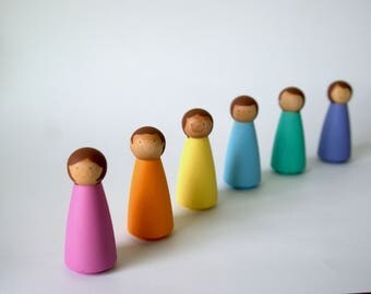 Peg doll set | Etsy