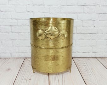 Vintage trash can | Etsy
