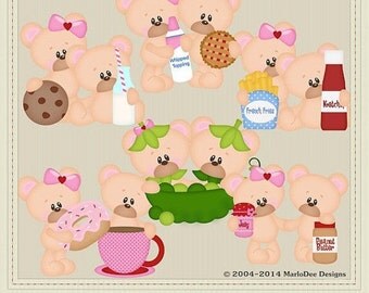 Pea in a pod clipart | Etsy