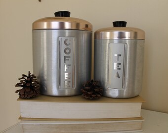 Aluminum canisters | Etsy