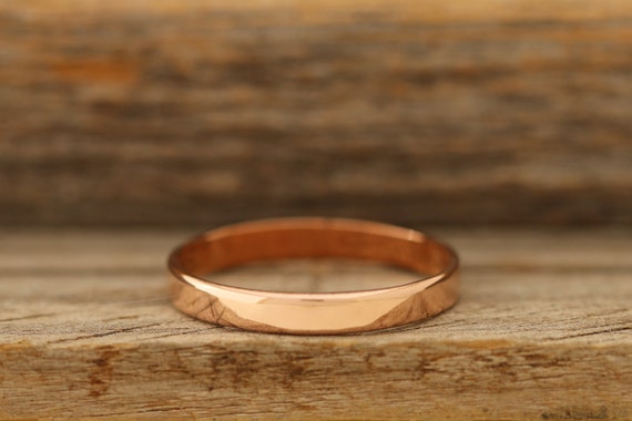 Polished Copper Band 3mm