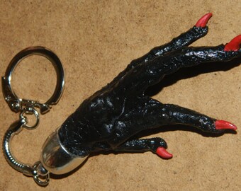 Chicken foot charm | Etsy