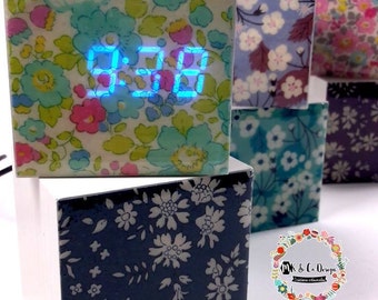 Vintage Digital Paper Clock Digital Collage Sheet Pink Roses