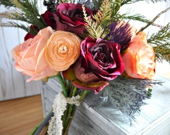 Marsala wedding | Etsy