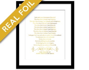 Prayer of st francis | Etsy