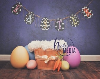 Baby Child Easter Photography Digital Backdrop Background