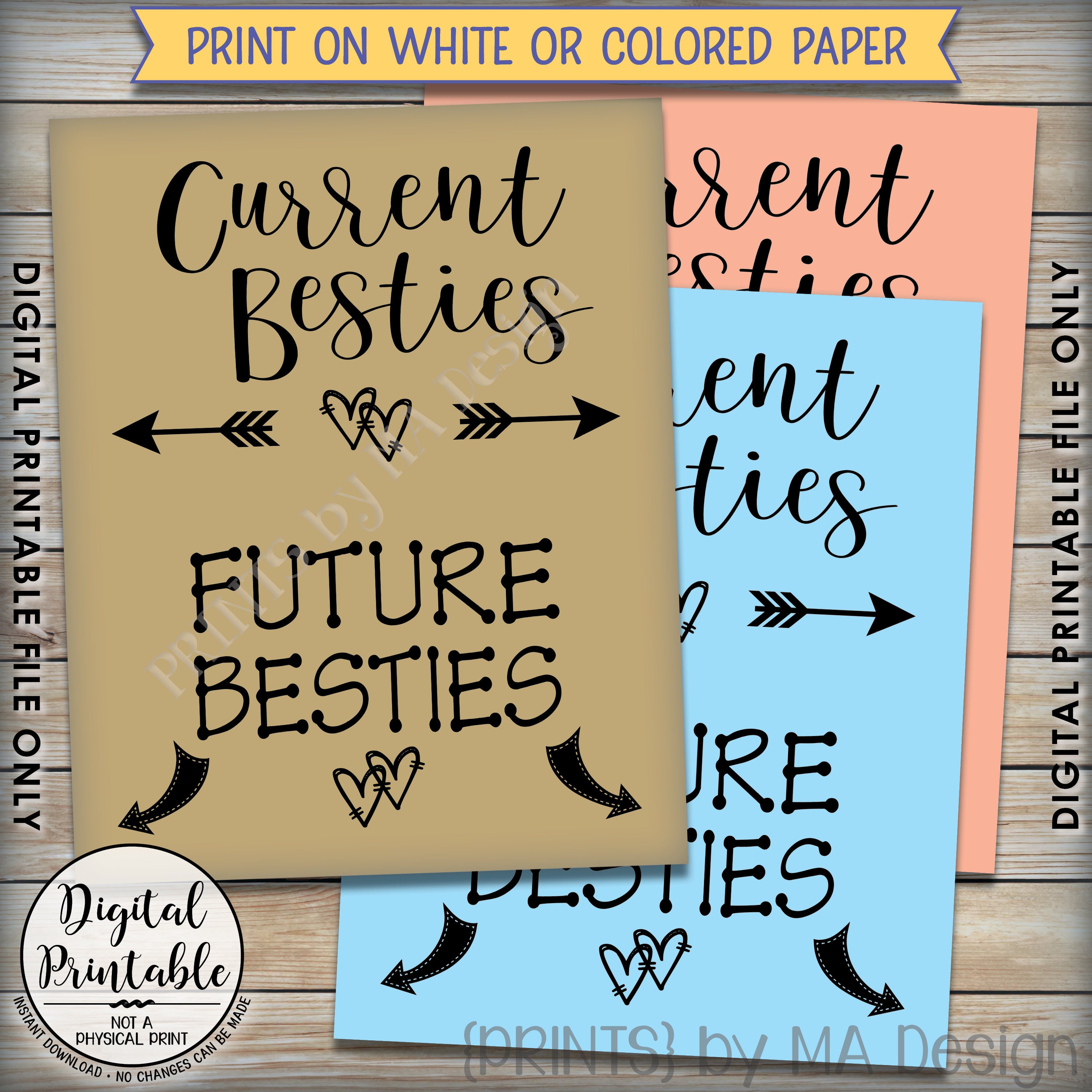 Best Friend Pregnancy Sign, Current Besties Future Besties Pregnancy ...