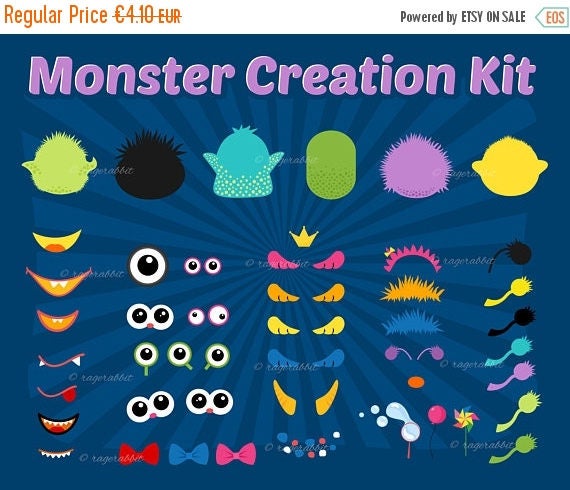 Monster Creation Kit Character Creation Set Fantasy