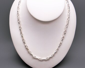 10 Gauge Bone Link Chain to be worn with or without our