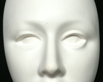 Plaster mask | Etsy
