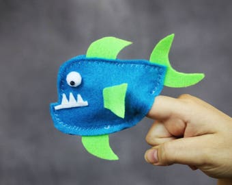 Fish puppet | Etsy