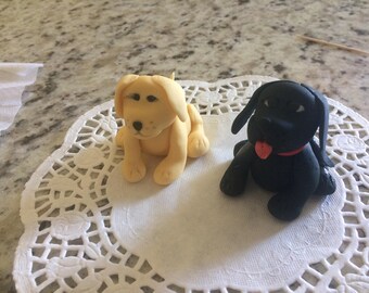 Fondant puppy | Etsy