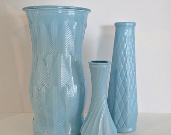 Powder blue vase | Etsy