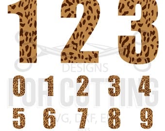 Leopard alphabet | Etsy