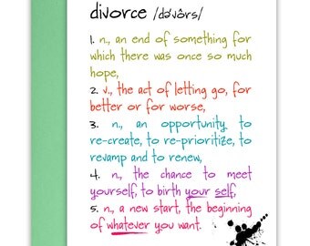 Break up card | Etsy