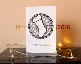 Zentangle christmas | Etsy