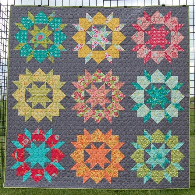 Quality handmade quilts for sale made with by MyCottonandThread