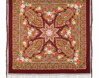 Babushka scarf | Etsy