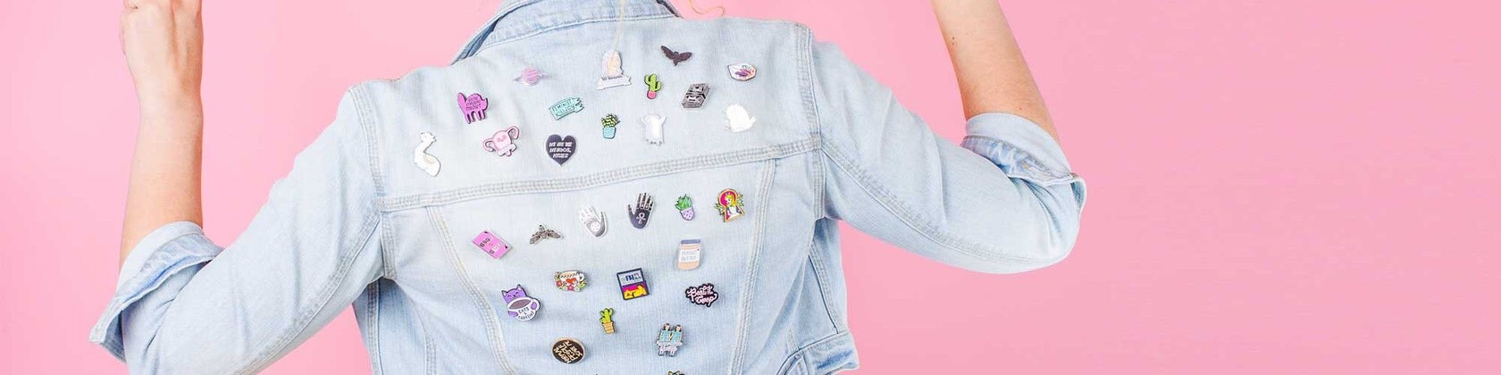 Awesome pins patches and stickers by Punkypins on Etsy