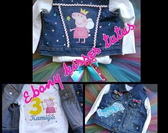 Peppa pig tutu | Etsy