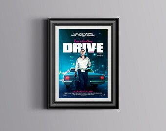 Drive movie poster | Etsy