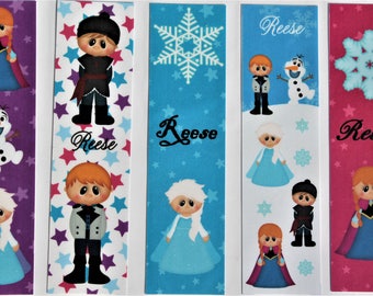 Frozen bookmarks | Etsy