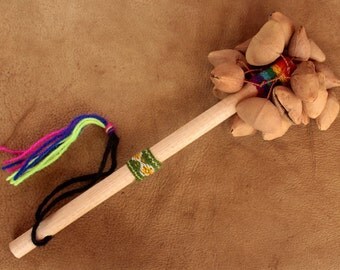 Ceremonial rattle | Etsy