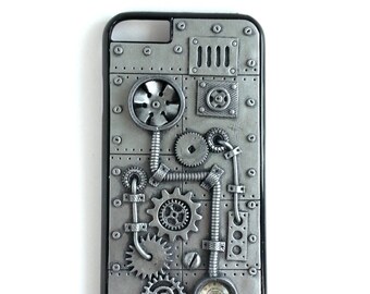 Steampunk phone case | Etsy