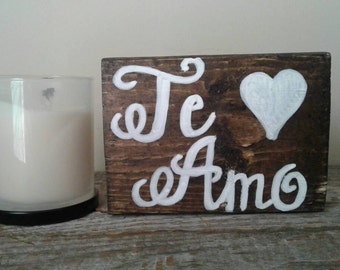 Te amo | Etsy