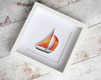 Quilling wall art | Etsy